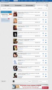 Match Profile Questions and Sign Up Process